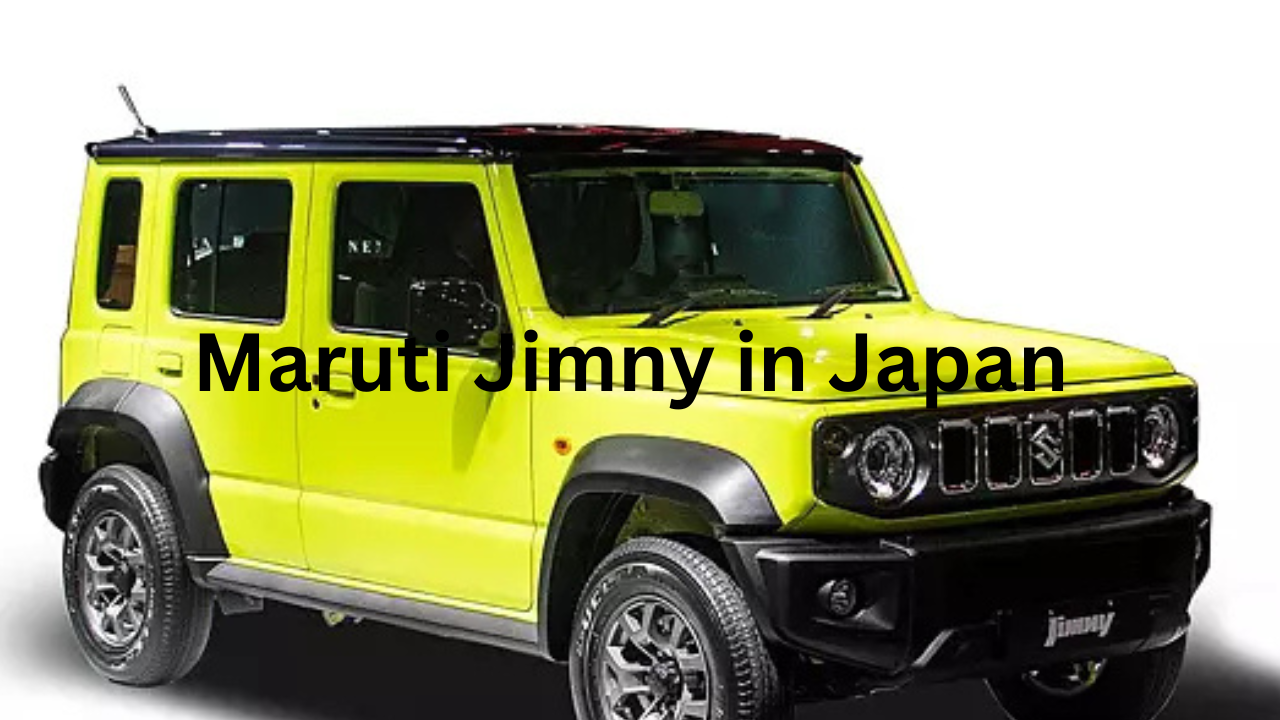 "Made in India" 5-door Maruti Jimny has reached japan, comapny's second ...