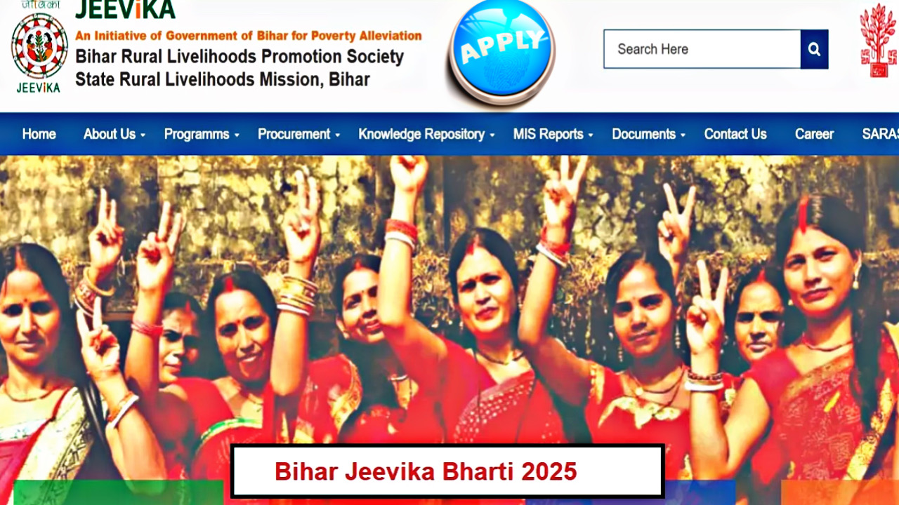 Bihar Jeevika Bharti 2025: Last Chance to Apply! Submit Your Application