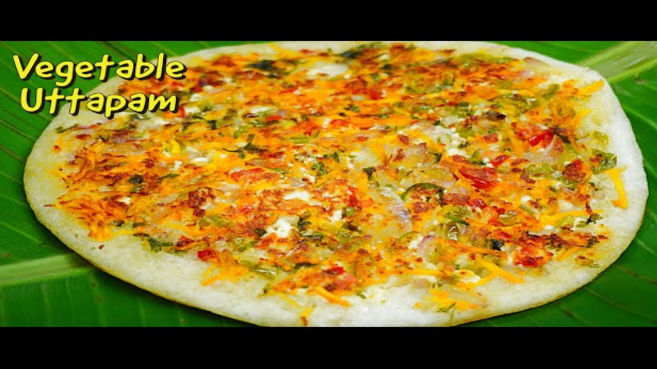 Mix Vegetable Uttapam Recipe: A Healthy and Tasty Tiffin Box Delight ...
