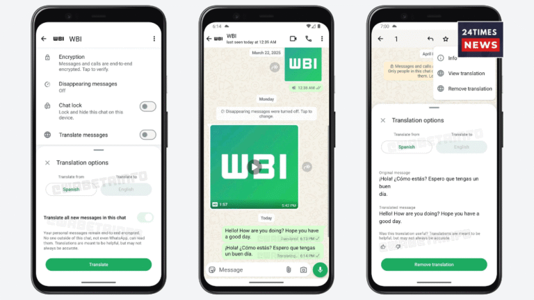 WhatsApp Rolls Out Real-Time Chat Translation: 6 Languages