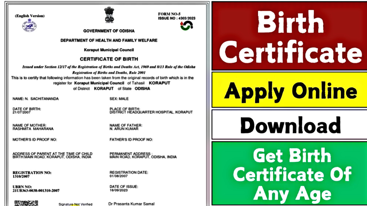 How to apply for a birth certificate, know the complete step-by-step ...